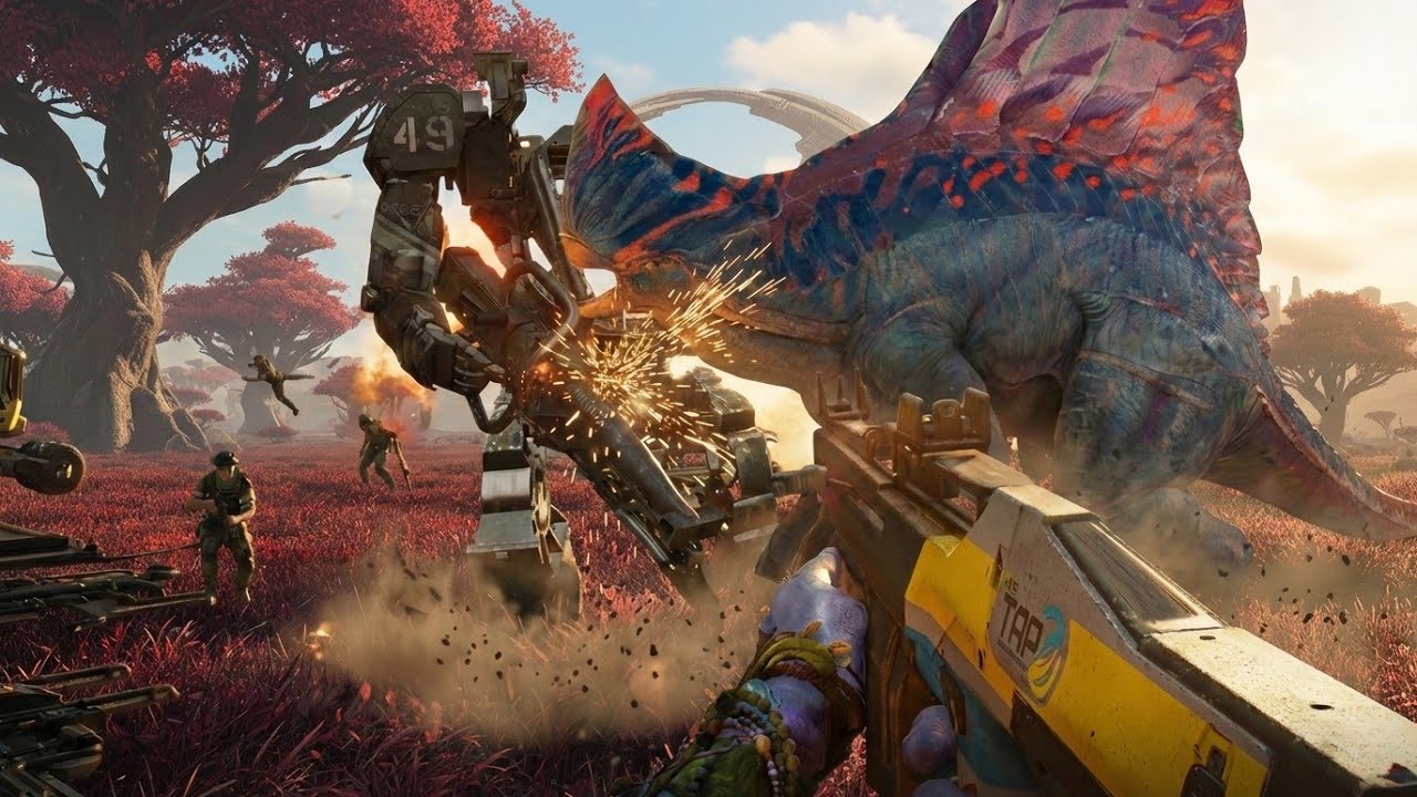 Attacking RDA with Soundblast Colossus - Avatar: Frontiers of Pandora ...