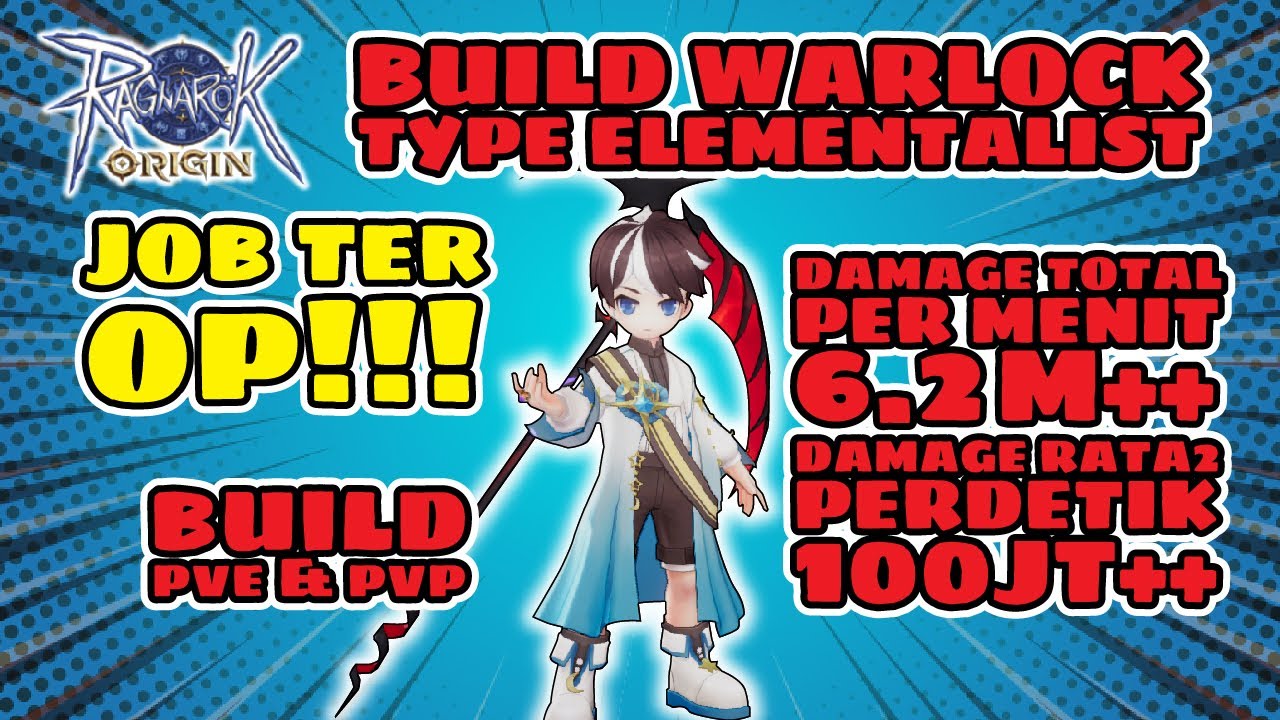 BUILD WARLOCK ELEMENTALIST ‼ DAMAGE GACOR ‼ JOB TER OP SAAT INI ⁉ ...