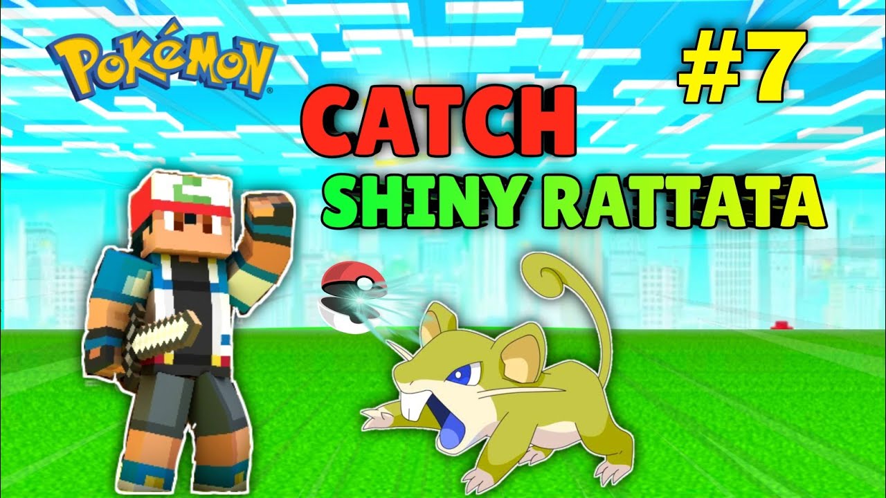 Catch First 😊 ‘ Shiny pokemon ' in Pixelmon || gameplay in Hindi ep #7 ...