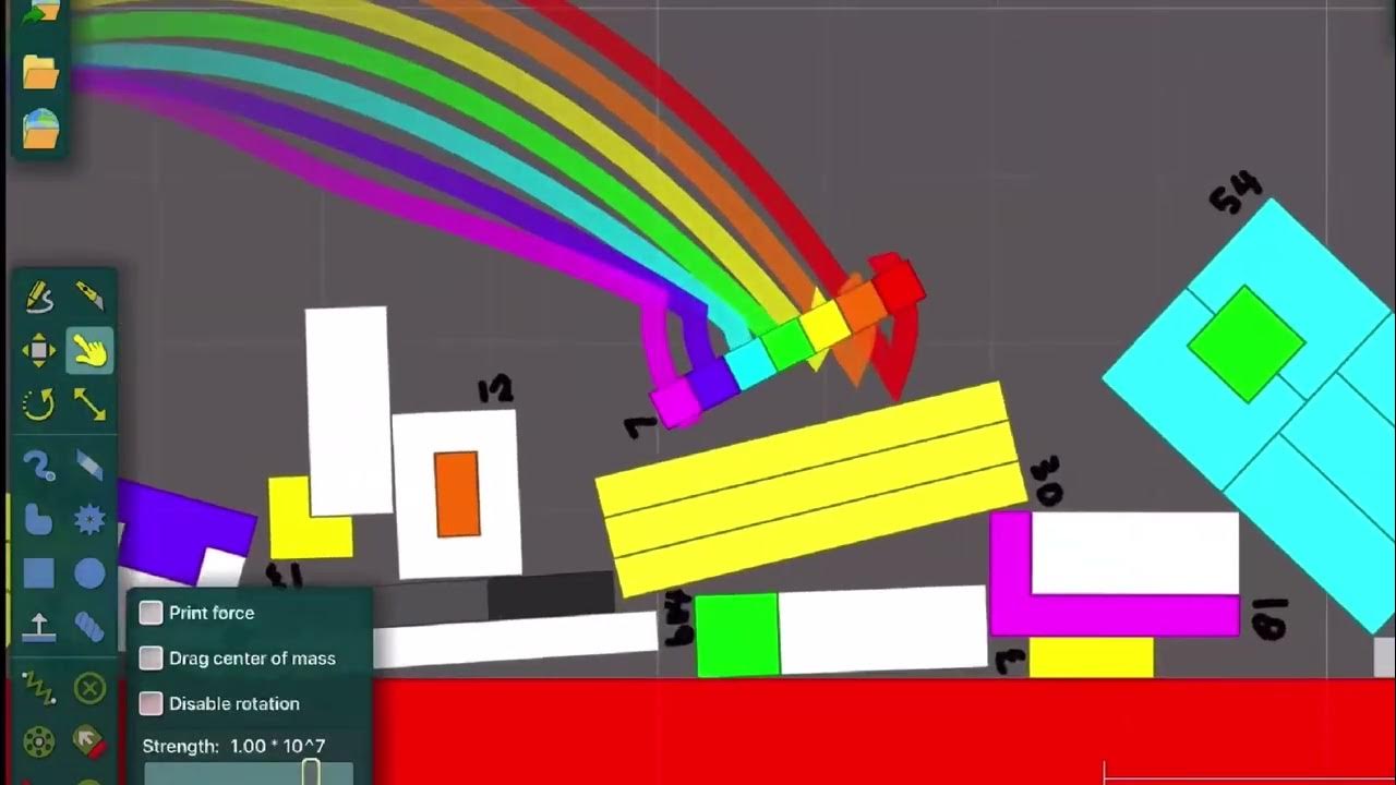 Numberblocks (Algodoo) Season 1 Episode 3 - The Fun - YouTube