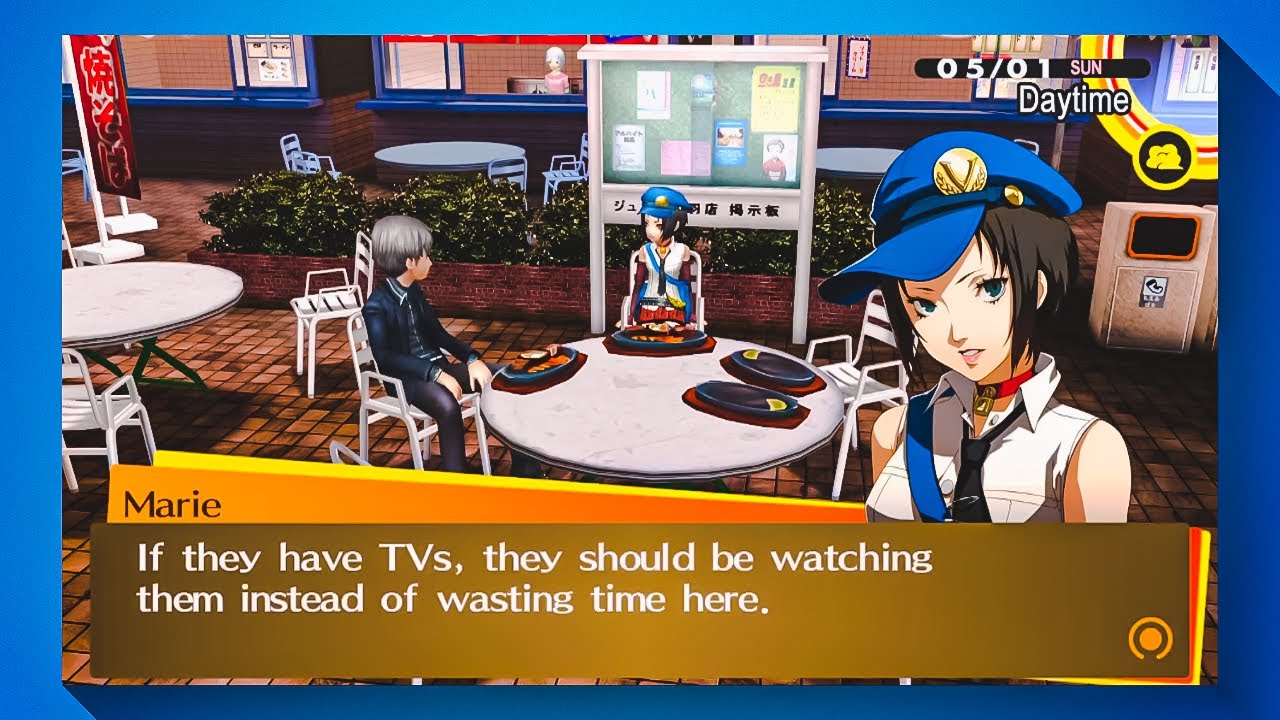 Food for Marie - Persona 4 Golden Stream Highlights - YouTube