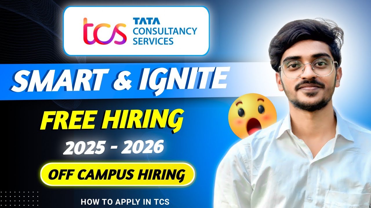 TCS Freshers Hiring 2025–2026 | BSc Ignite & Smart | Complete Guide ...