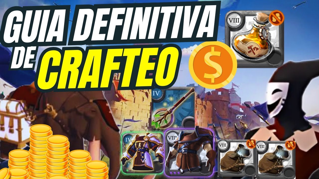 Guía Definitiva de como craftear en Albión online - YouTube