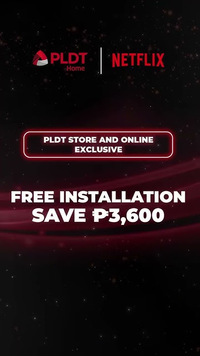 PLDT Home Fiber Netflix 1599 Double Speedboost Promo Digital Ad 2025 15s (Philippines) [ST] # ...