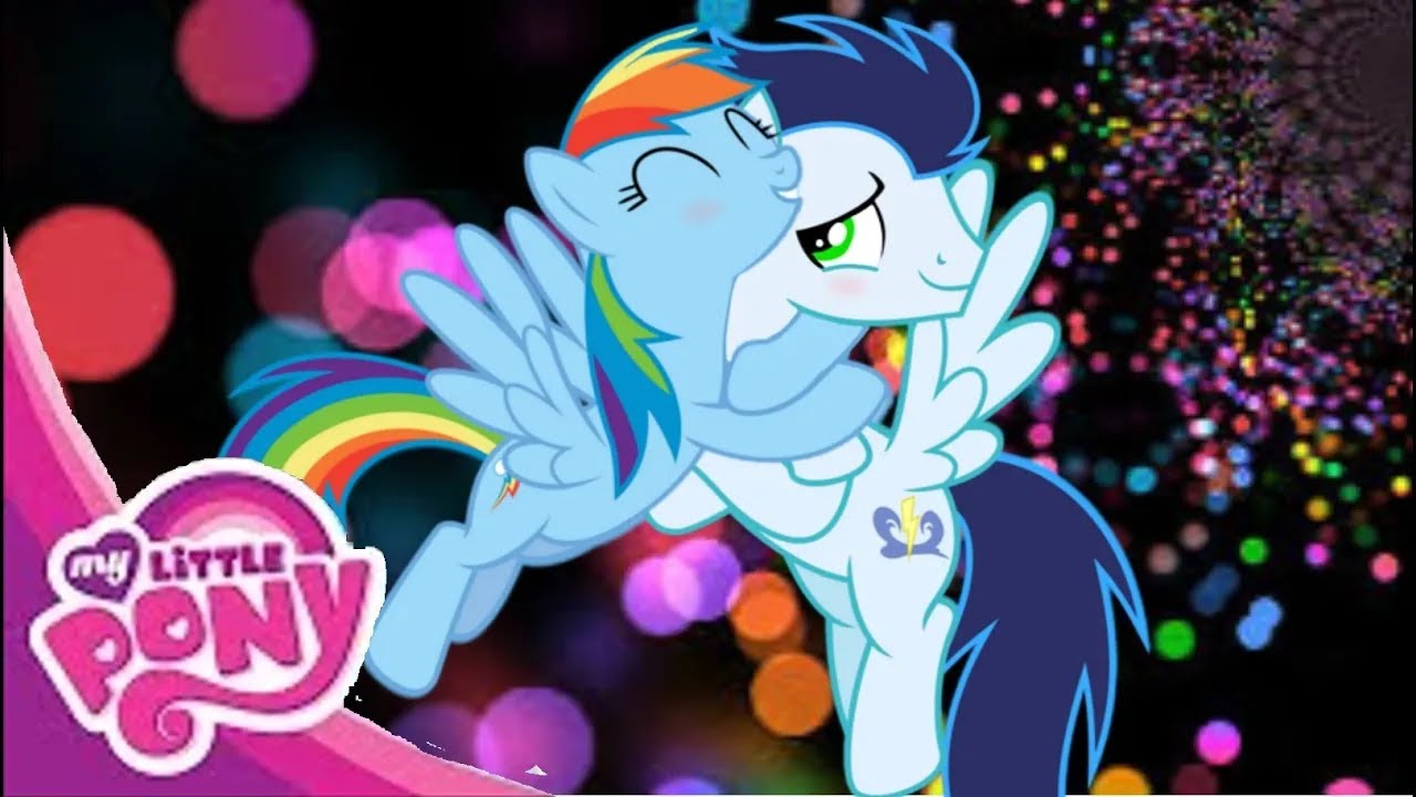 My Little Pony Friendship Is Magic Twilight Sparkle And Rainbow Dash Kiss