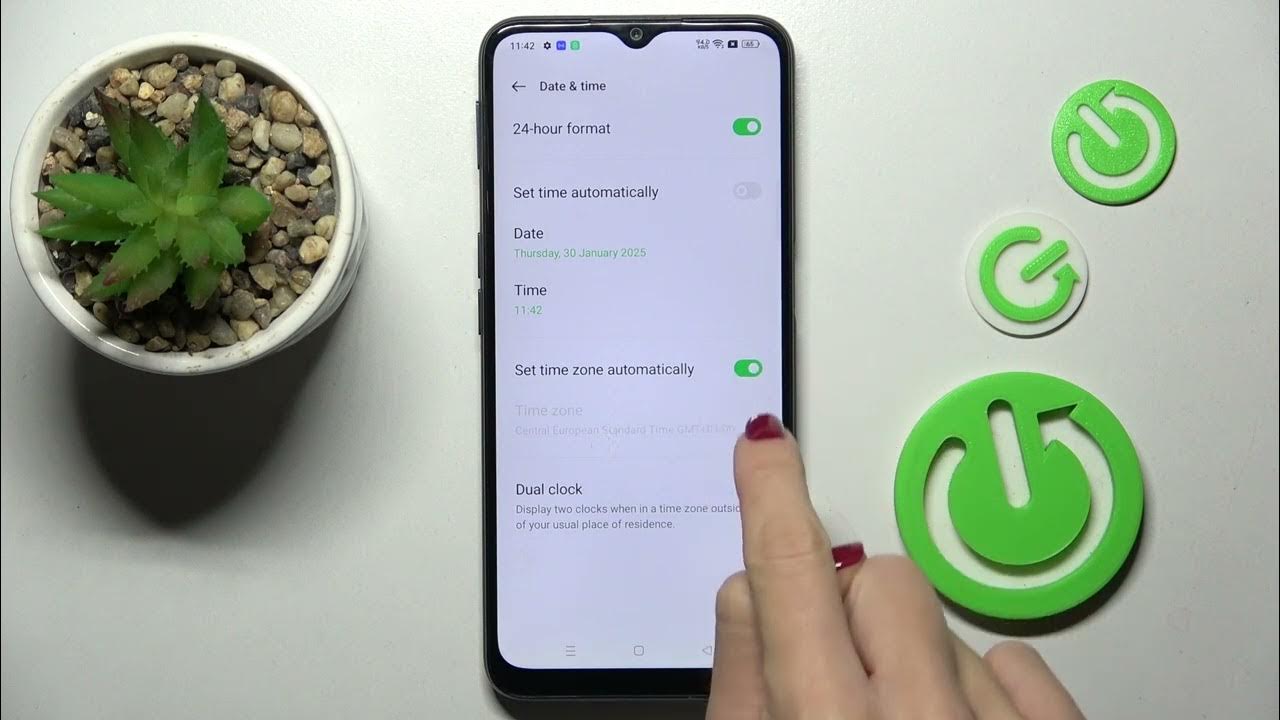 How to Set Date & Time on OPPO A16S - Time Settings - YouTube