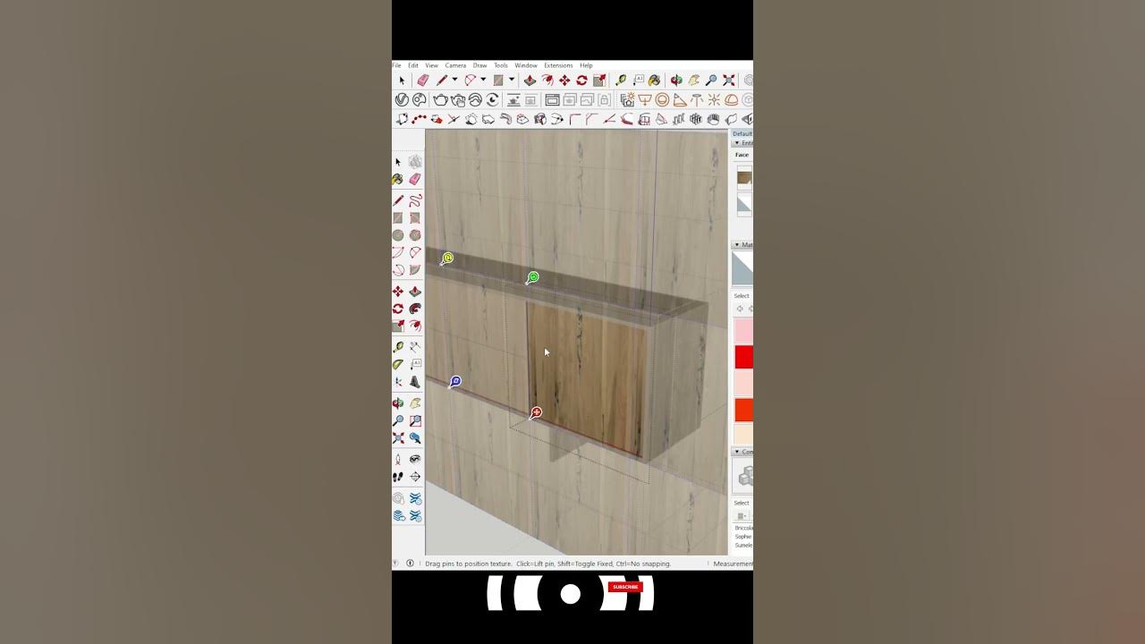 Texture rotation - Sketchup fix - YouTube