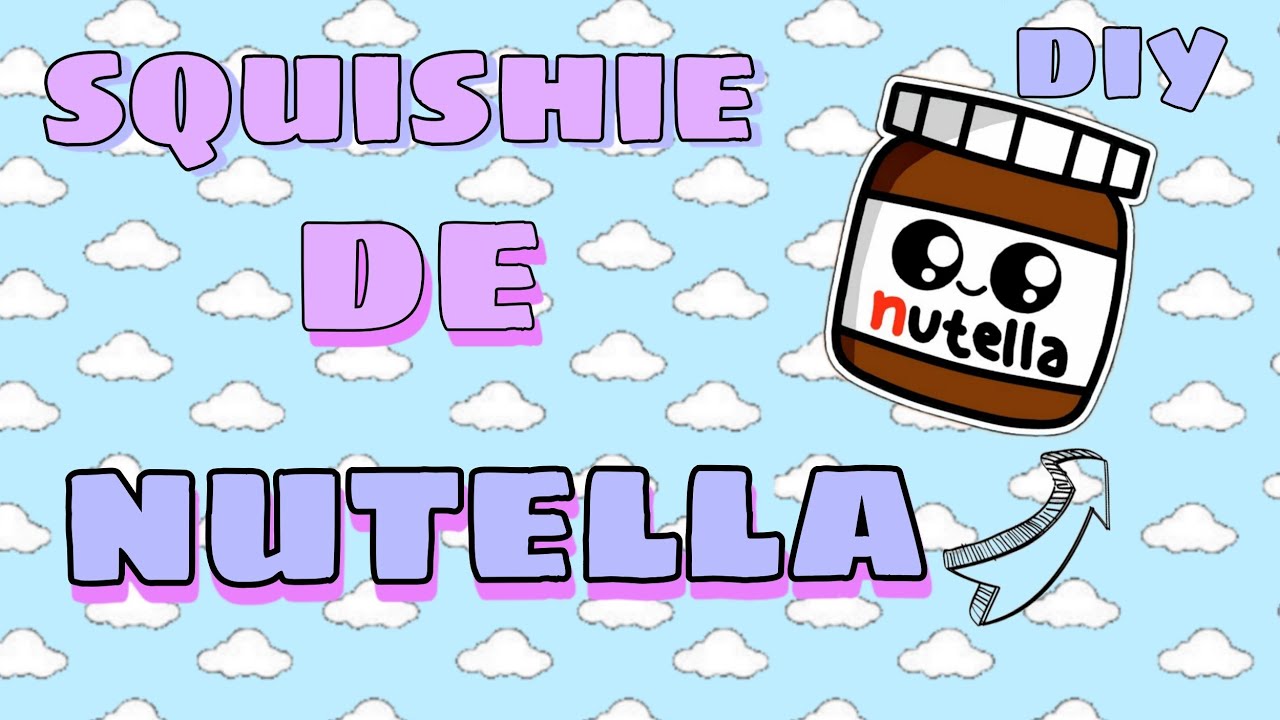 squishie de Nutella tutorial (de papel) |squishies_ayo - YouTube