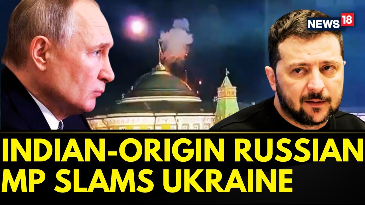 Russia Ukraine War | Ukrainian president: Abhay Kumar Singh, Russian MP On Kremlin Drone Attack ...