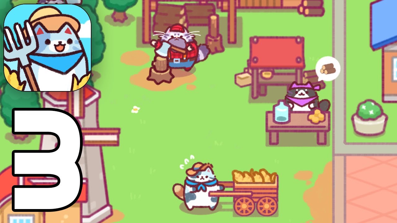 Cat Town Valley: Healing Farm Gameplay walkthrough - Part 3 (Android ...