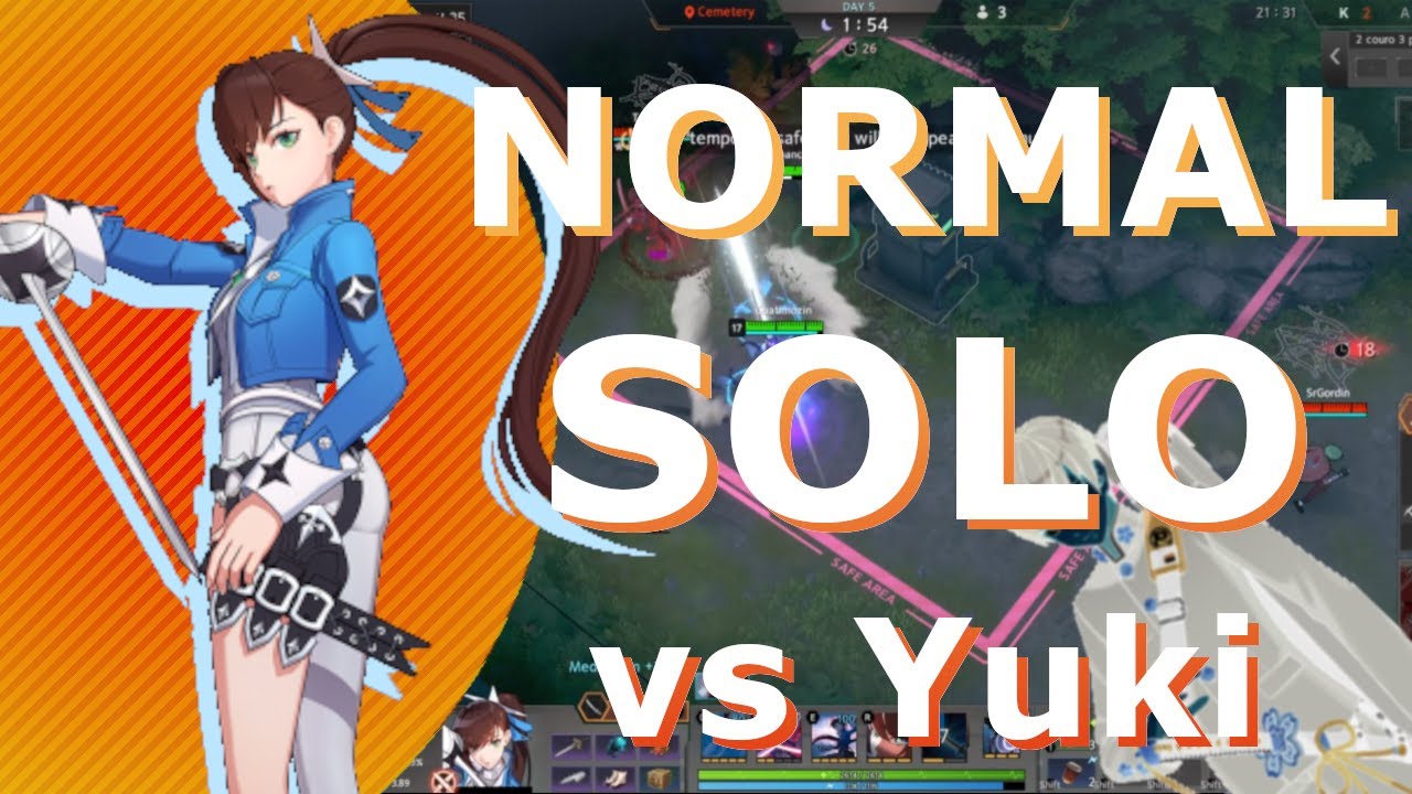 Normal Match (Solo) - Fiora | vs Yuki | Eternal Return: Black Survival ...
