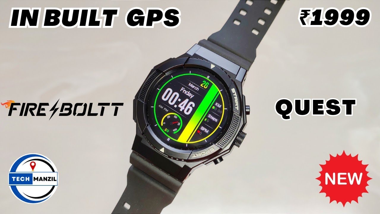 Fire Boltt Quest Unboxing & Review | fire boltt quest smartwatch | fire ...