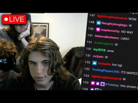 I Flew 800 Miles and Went Live on His Account...