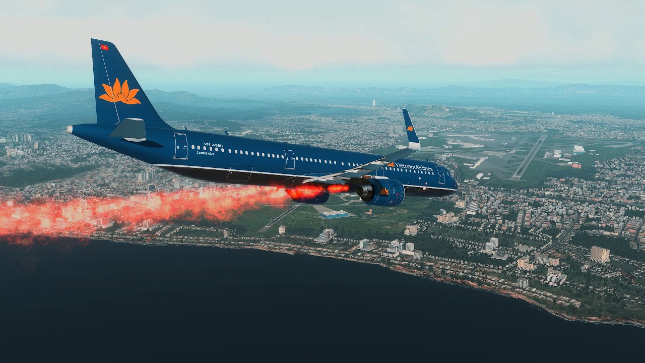 Vietnam Airlines A321 Crash near Mumbai Airport - YouTube