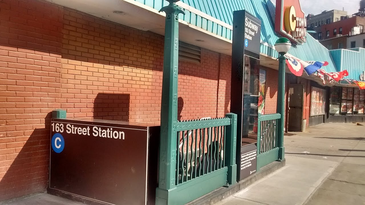 ᴴᴰ 163rd Street - Amsterdam Avenue Enhanced Station Initative On the C ...