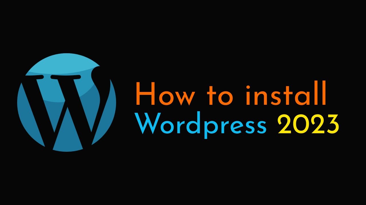 How to install Wordpress 2023 (Mac Version) - YouTube