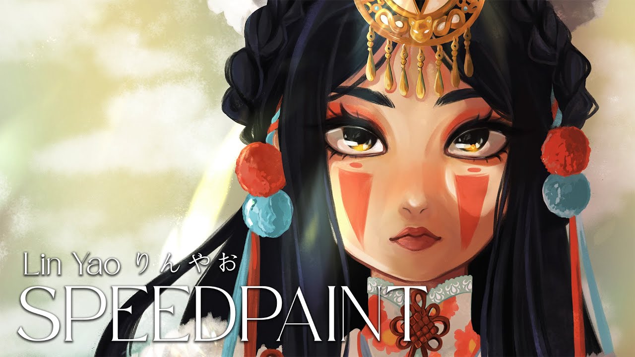 SPEEDPAINT Lin Yao りんやお [Clip Studio Paint] - YouTube