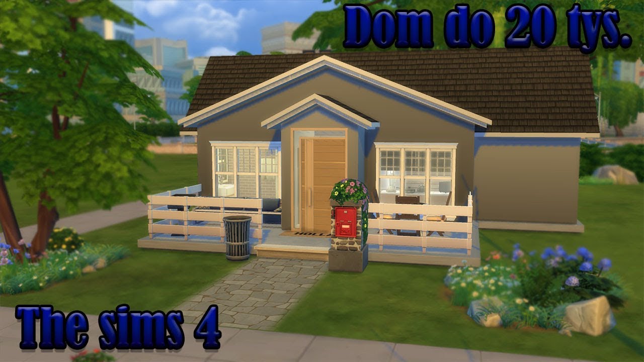 Speed Build The Sims 4 #2 Dom do 20 tys. +CC/Mody - YouTube