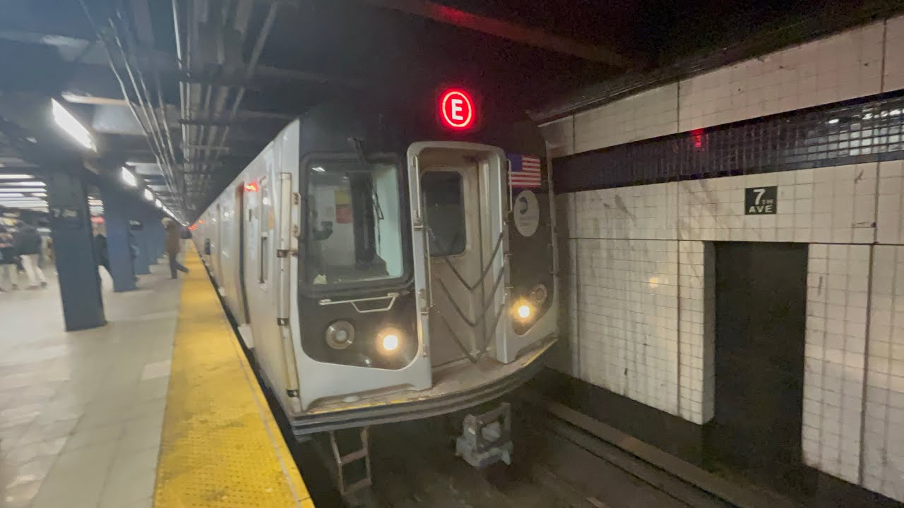 (FULL RIDE) On board R160 E train to Jamaica Center-Parsons/Archer ...