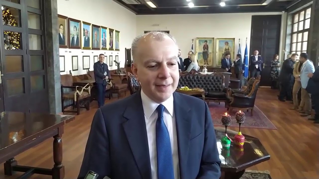 Ευχές από τον Δήμαρχο Ρόδου Αντωνη Καμπουρακη 2020 - YouTube