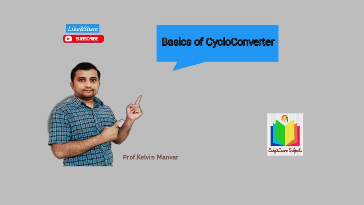 Basic of Cycloconverter - YouTube
