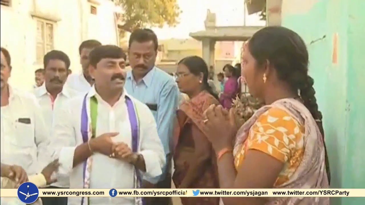 YSRCP MLA P. Ravindranath reddy in Ravali jagan kavali jagan - YouTube