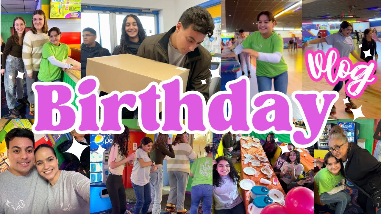 CELEBRATING GENESIS'S BIRTHDAY AT ROLLER MAGIC | SURPRISING REVEAL ...