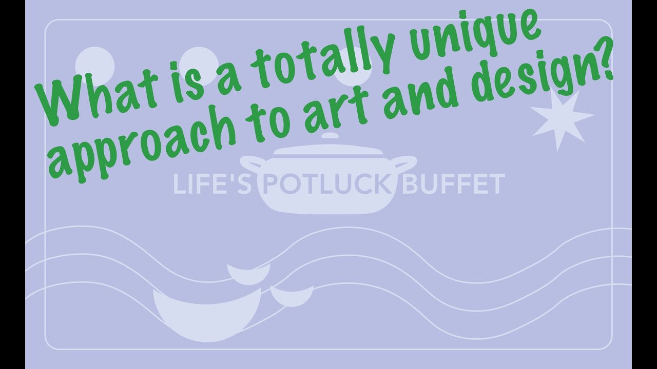 What is a totally unique approach to art and design? - YouTube
