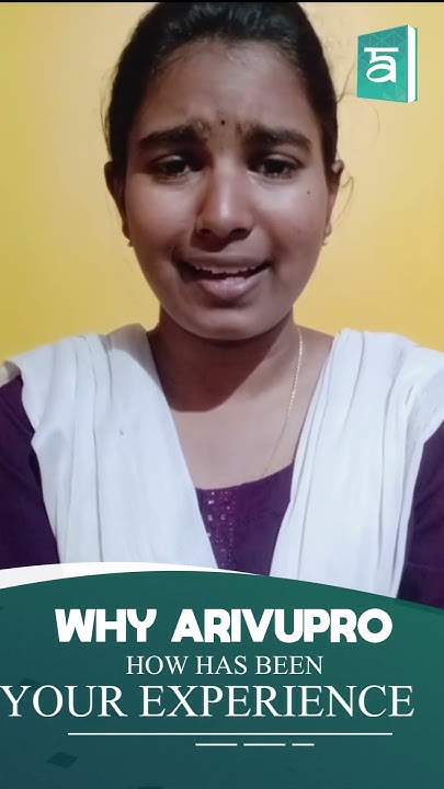 ArivuPro Student Stories | CA Foundation | Hosur, Tamil Nadu | Day 294 - YouTube