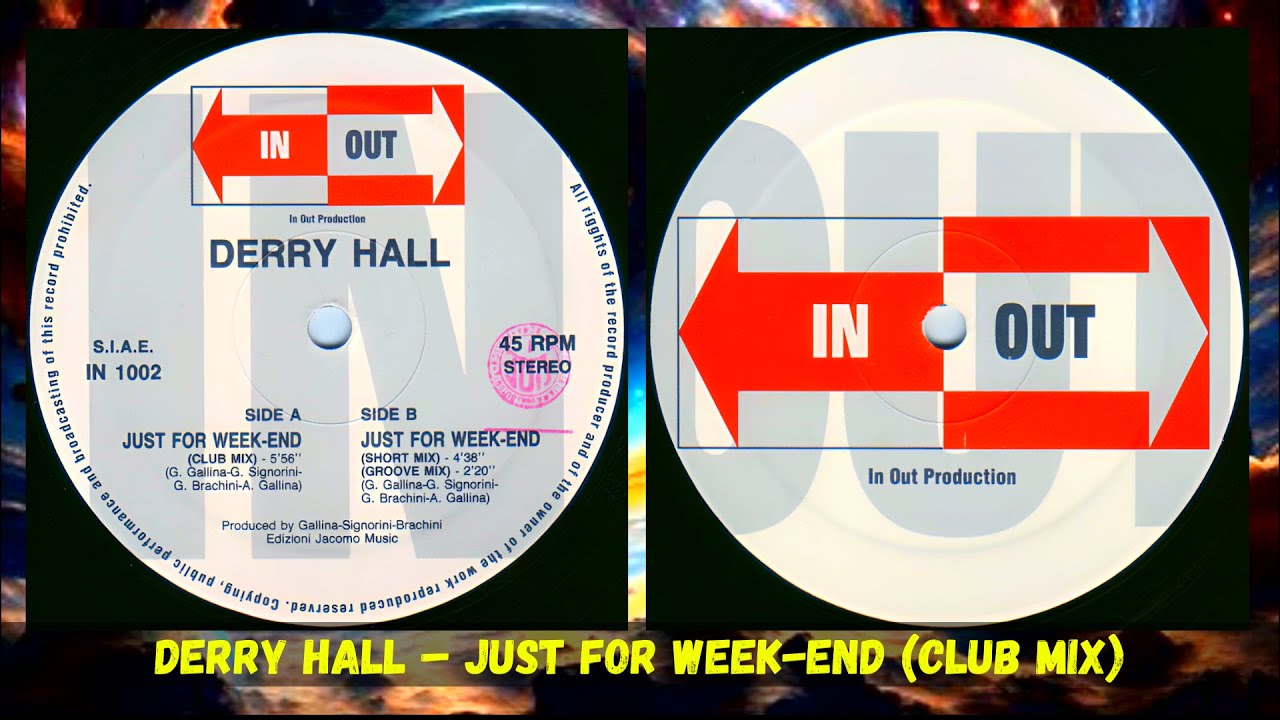 Derry Hall – Just For Week-end (Club Mix) - YouTube