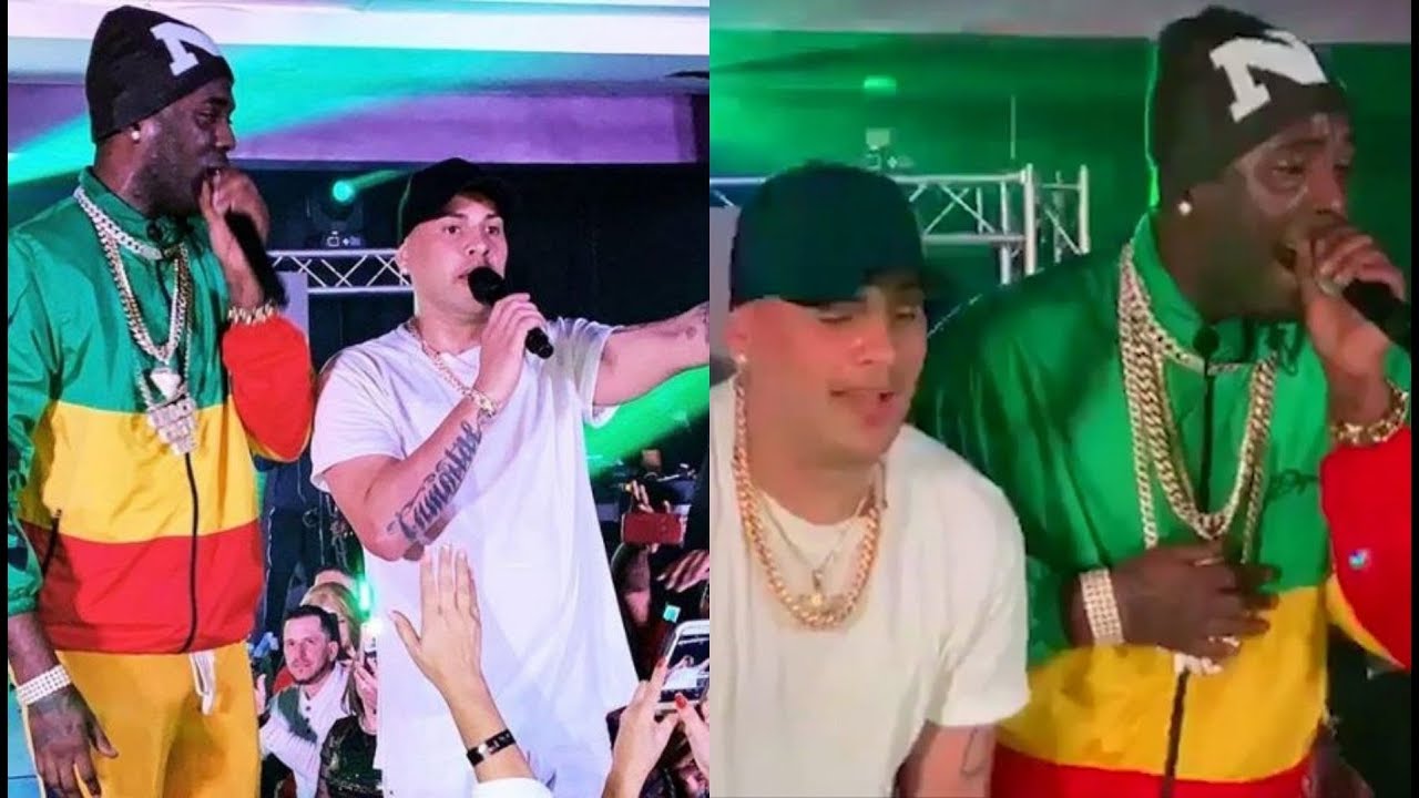 Jacob Forever & Chocolate MC cantan BAJANDA , Un Poquito Remix en Nueva ...