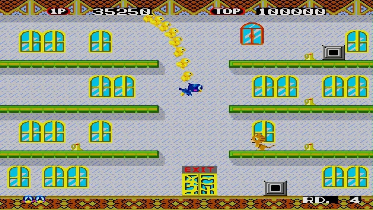 SEGA Genesis Classics Flicky Level 12 Run! - YouTube