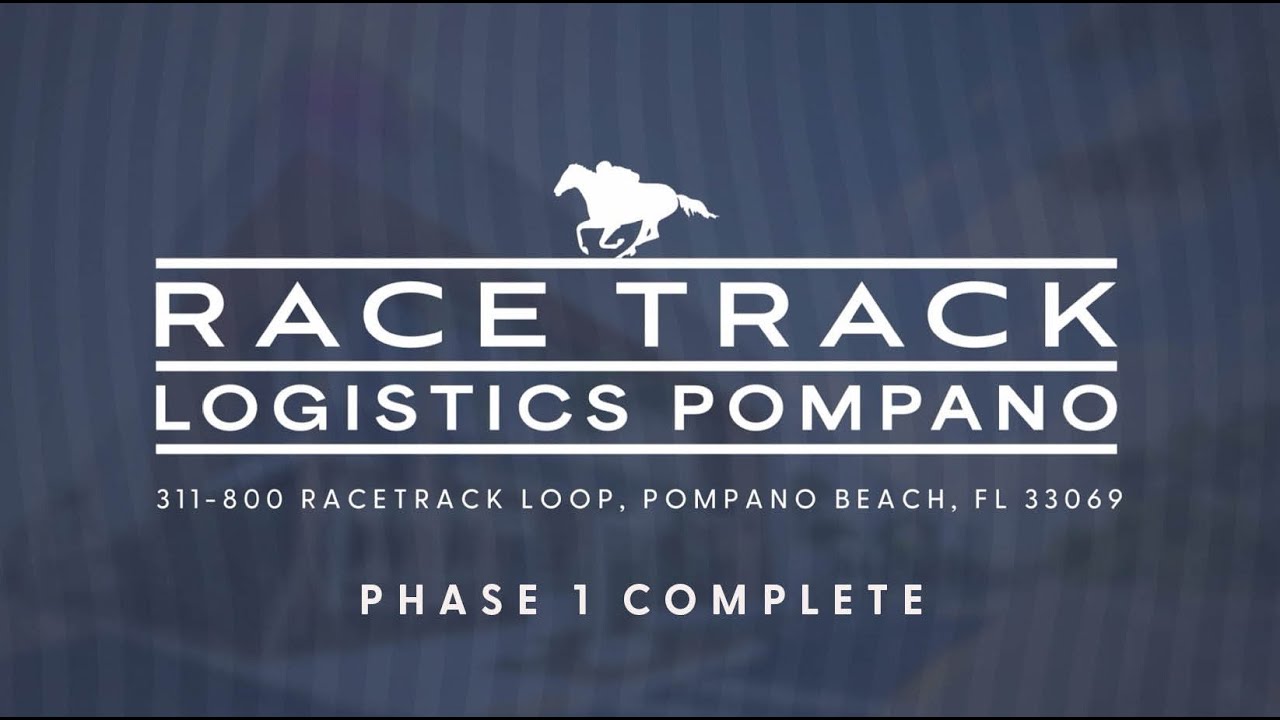 Race Track Logistics Phase I – Now Complete! - YouTube