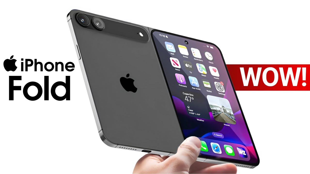 Apple's New Foldable iPhone - IT'S HERE!! - YouTube