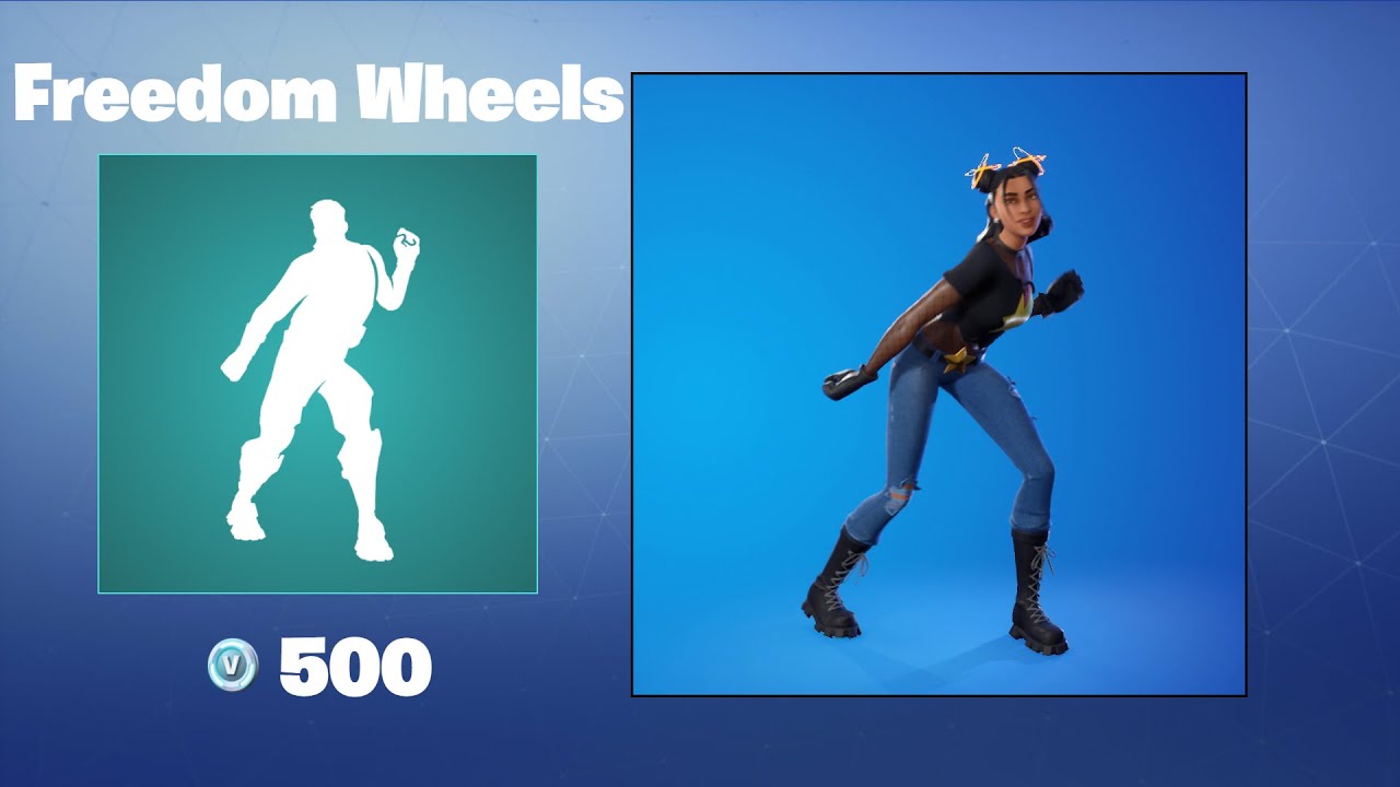 Freedom Wheels | Fortnite Emote - YouTube