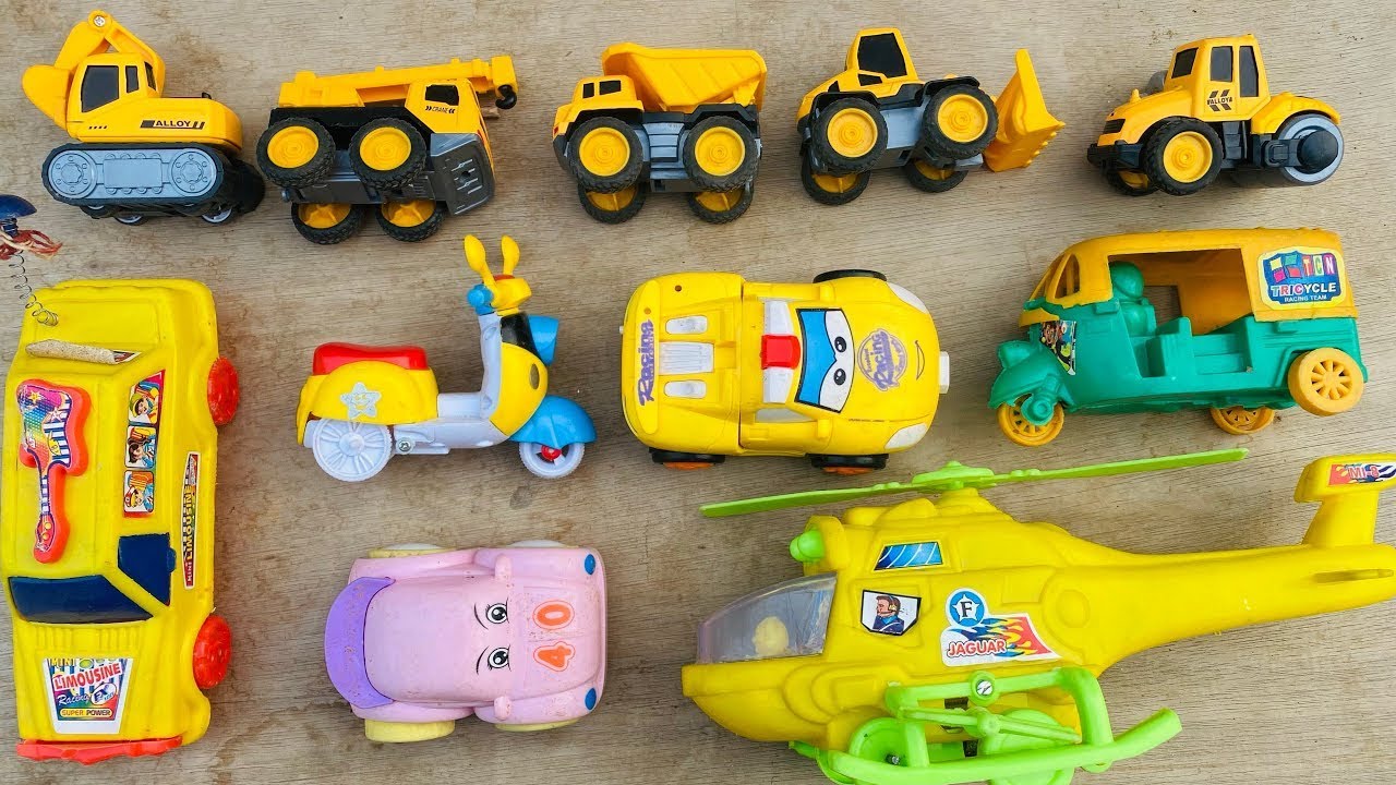 gadi wala Cartoon l Toy helicopter ka video car truck Toy video,jbc ...