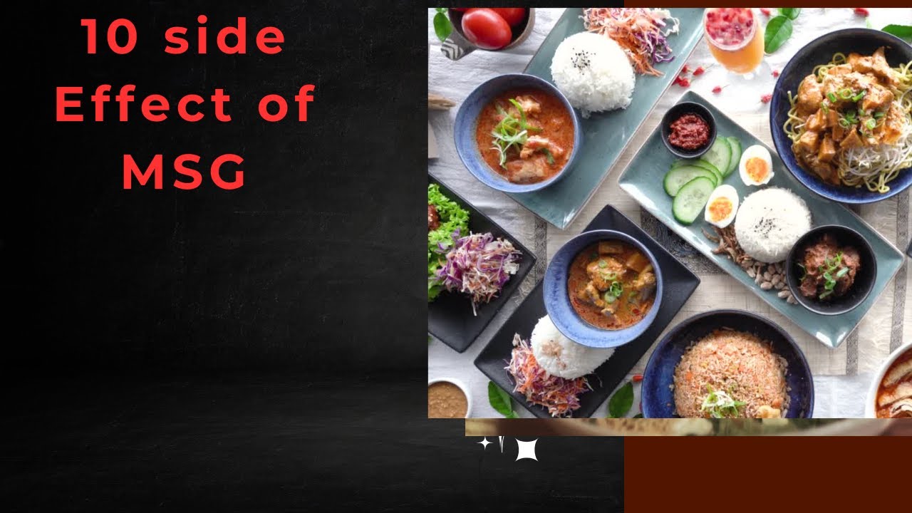 10 side Effect of MSG in Food - YouTube