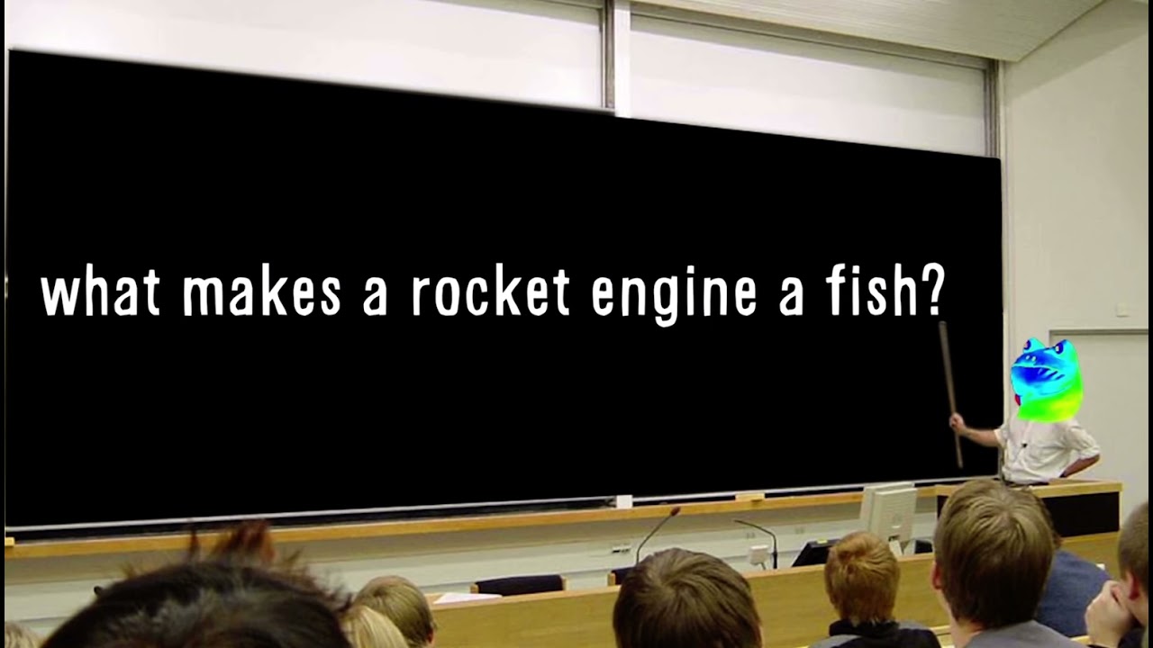 What makes a rocket engine a fish? - YouTube