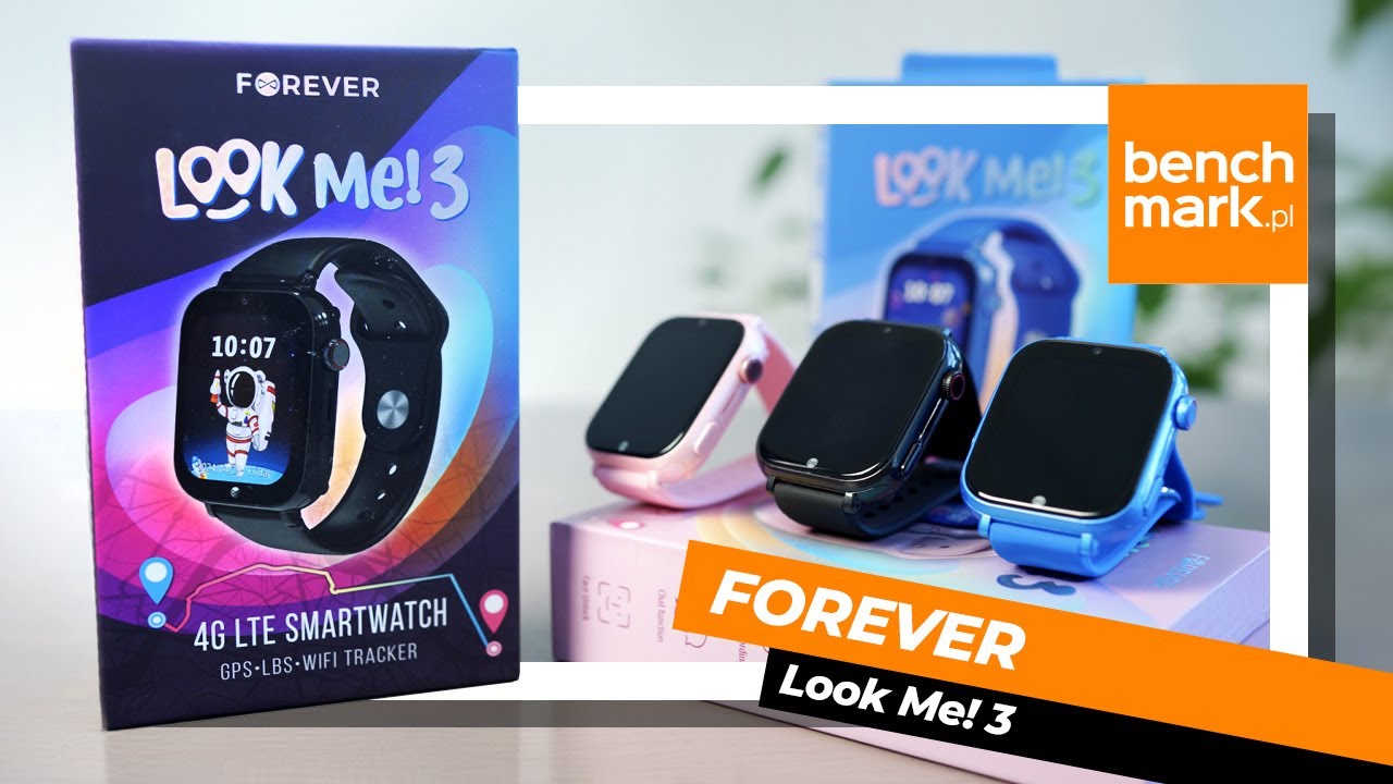 Dziecięcy smartwatch - Forever Look Me 3! - YouTube