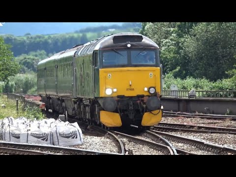 57605 Loco-Hauled Summer Saturday Service @ Exeter St Davids, 02/06/18 ...