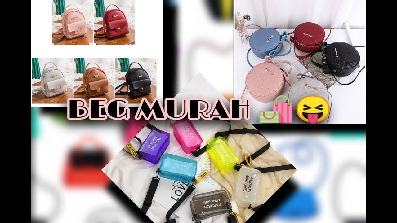 SHOPEE HAUL MALAYSIA PART 4 - BEG MURAH GILA ! - YouTube