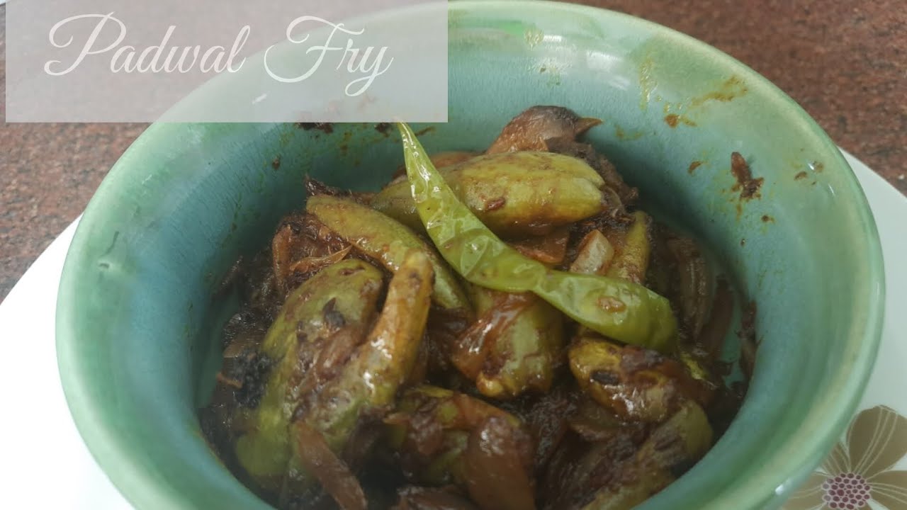 Delicious Padwal Fry || Cook With Sudha - YouTube