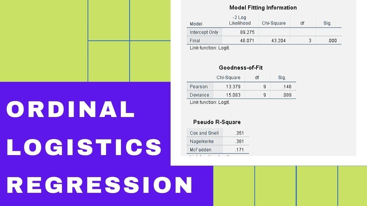 Ordinal Multinomial Regression YouTube Ordinal Multinomial Regression YouTube