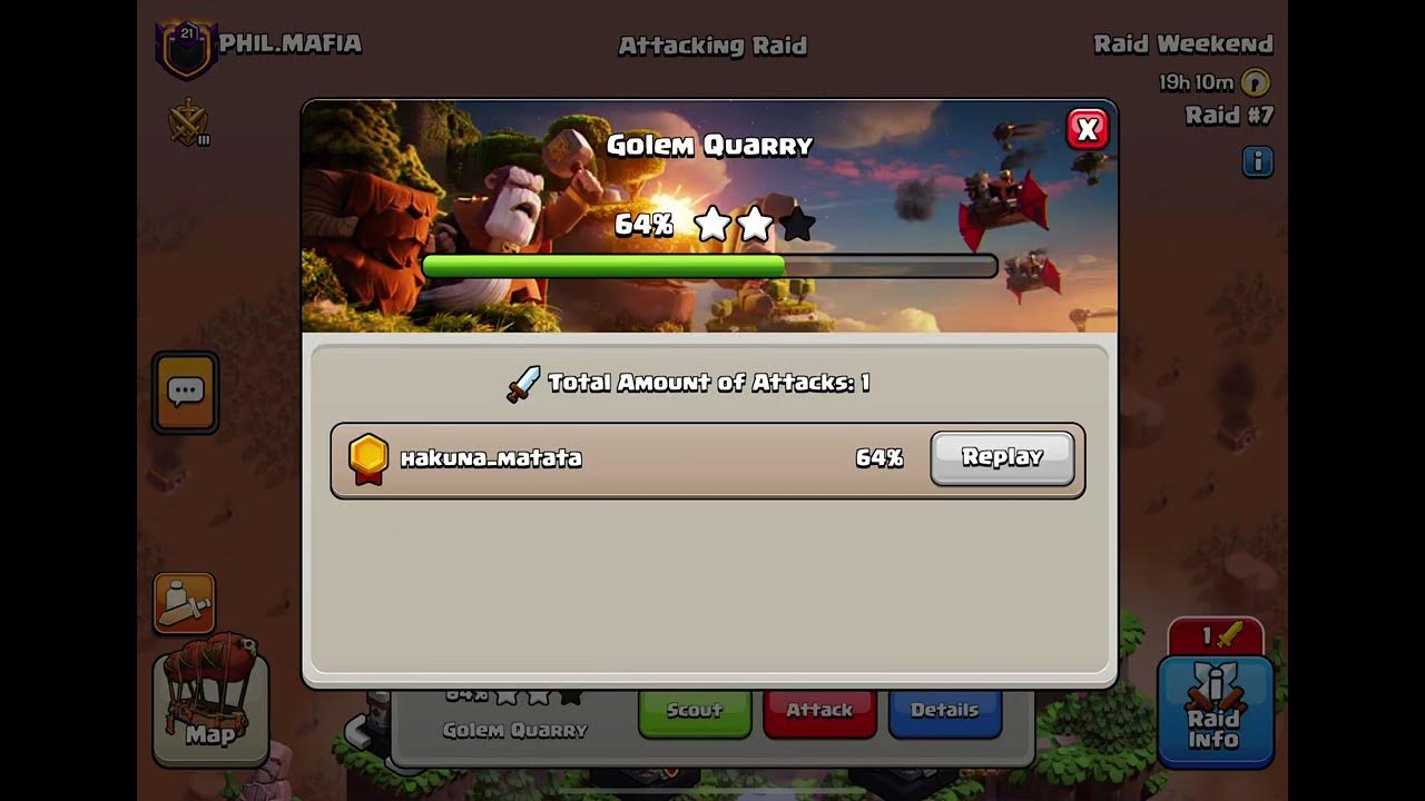 Clash of Clans(COC) - Effective way to attack Golem Quarry. 100% in max 2 attacks!! - YouTube