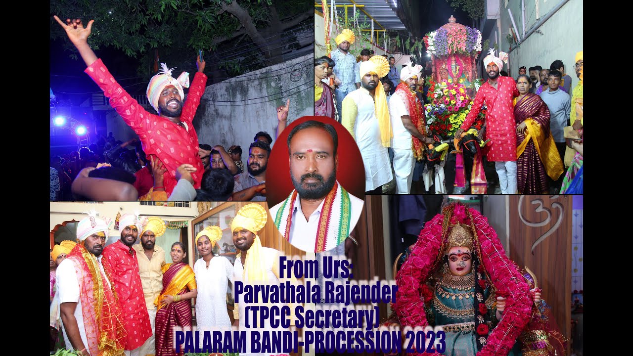 Falaknuma Uday Bhai 2023 | Palaharam Bandi | Procession ...