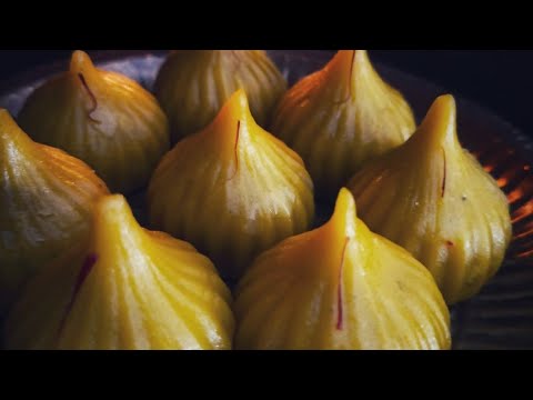 🤔How to easily shape modak using moulds/Perfect shaped steamed modaks ...