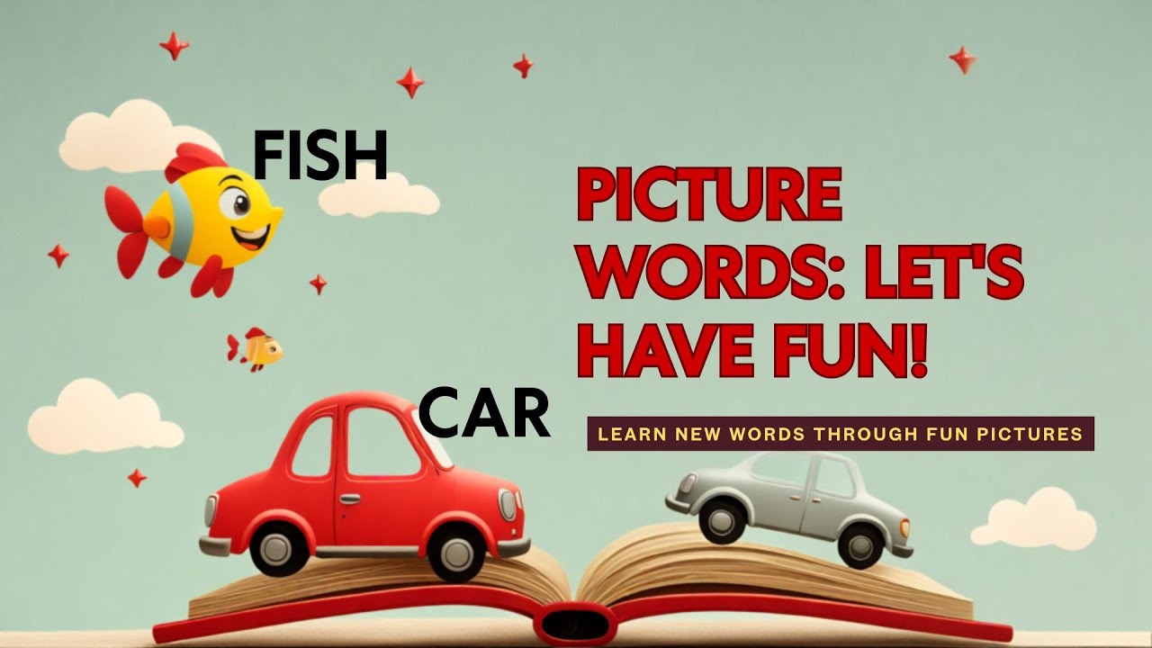 Picture Words Visual for Kids - YouTube