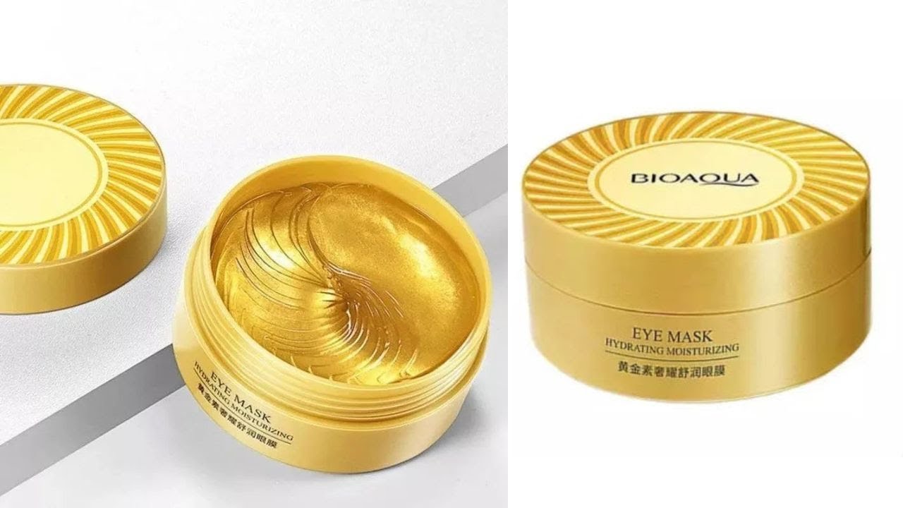 BIOAQUA 24k Gold Eye Mask Hydrating Moisturizing Anti Aging Anti ...