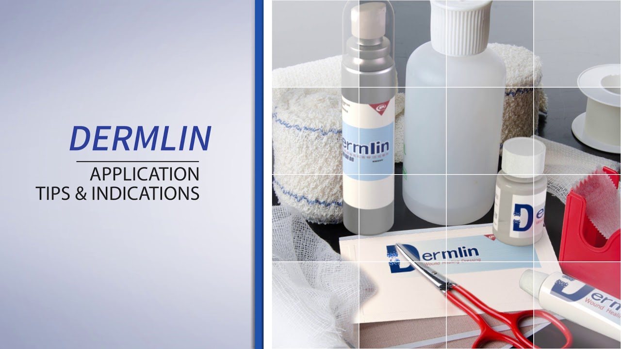 Dermlin thuốc chữa lành vết thương - YouTube