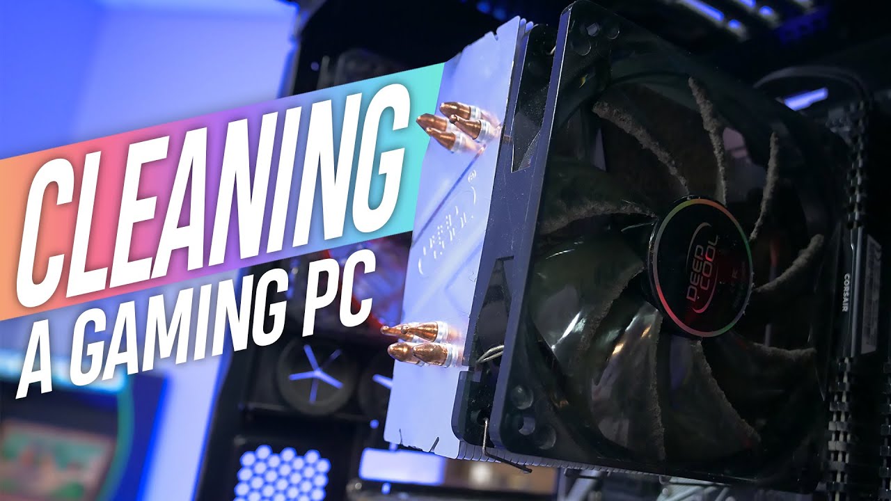 How to Clean a DIRTY Gaming PC - YouTube